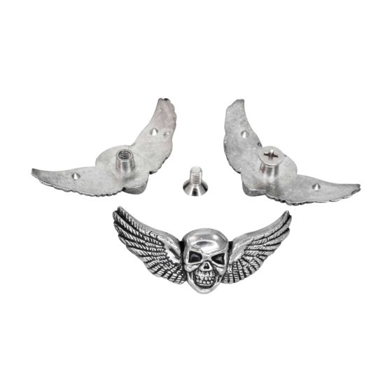 badge - Winged Skull Badge - 1 ct.