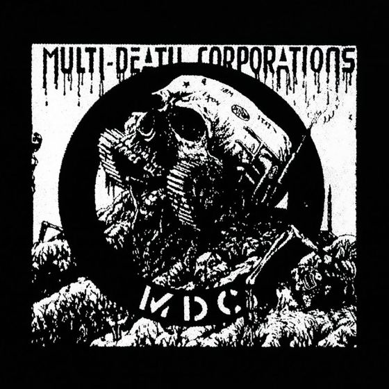 MDC band - Multi-Death Corporations EP art