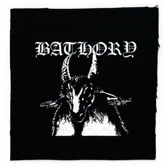 Bathory – goat logo patch BATH02
