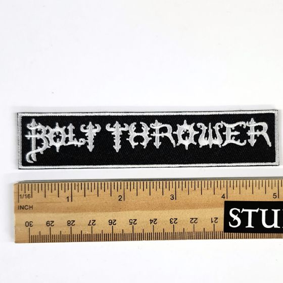 Bolt Thrower 1988 Logo Patch | Embroidered Metal Band Patch
