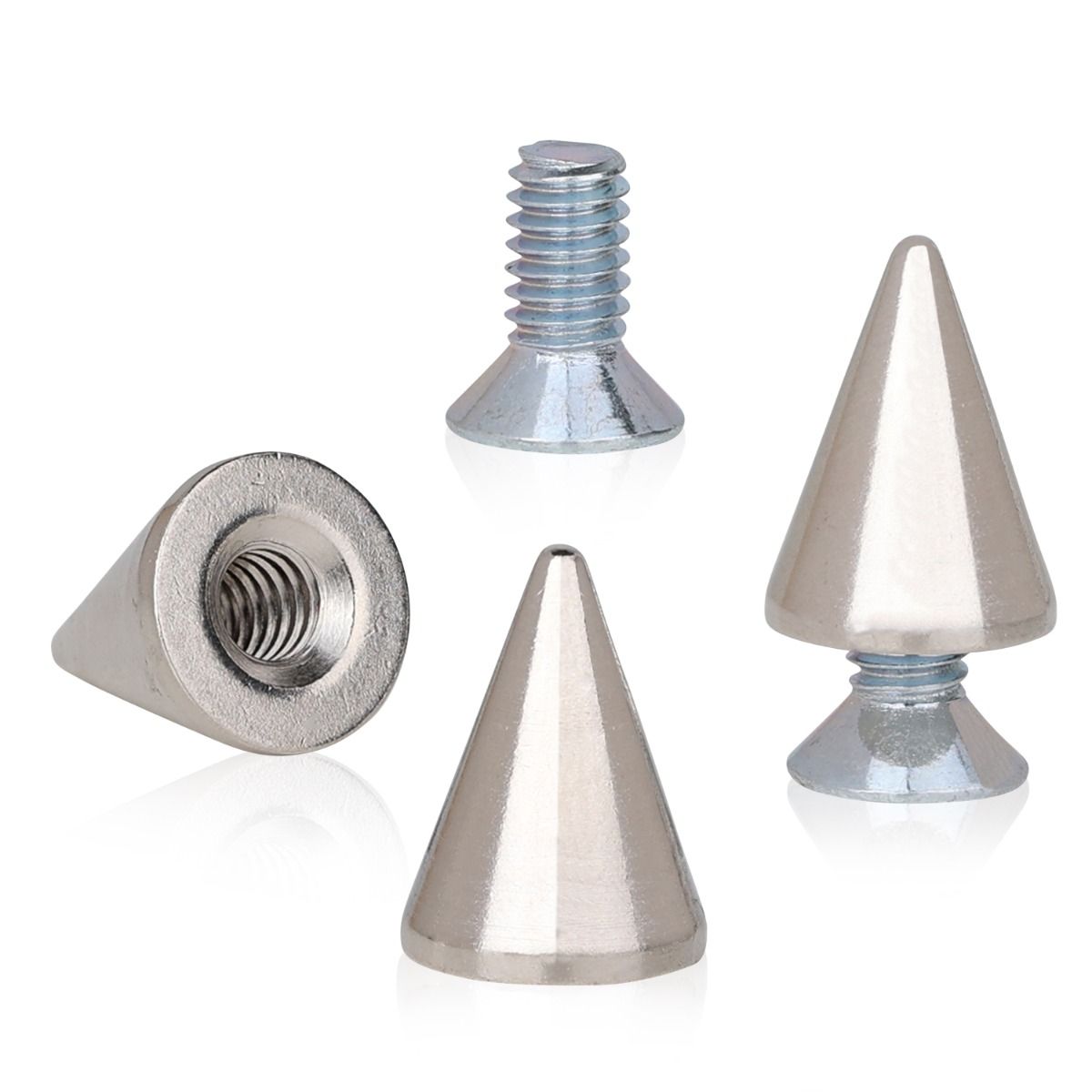 spike - Cone (Size 13) Silver