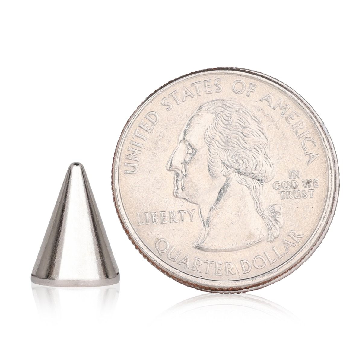 spike - Cone (Size 13) Silver